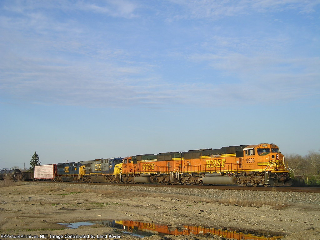 BNSF 9908